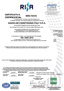 Certificazioni | Daikin